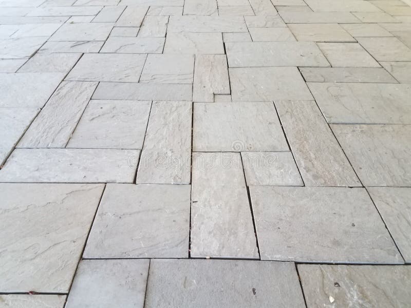 Grey Rectangular Paving Tiles Stock Image - Image of random, bricks ...