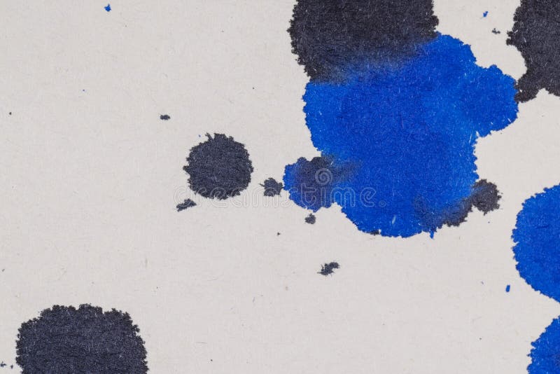 Grey Recycled Paper with Black Ink Drops Stock Image - Image of graphic ...