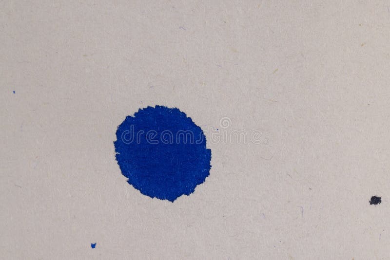 Grey Recycled Paper with Blue Ink Drops Stock Image - Image of closeup ...
