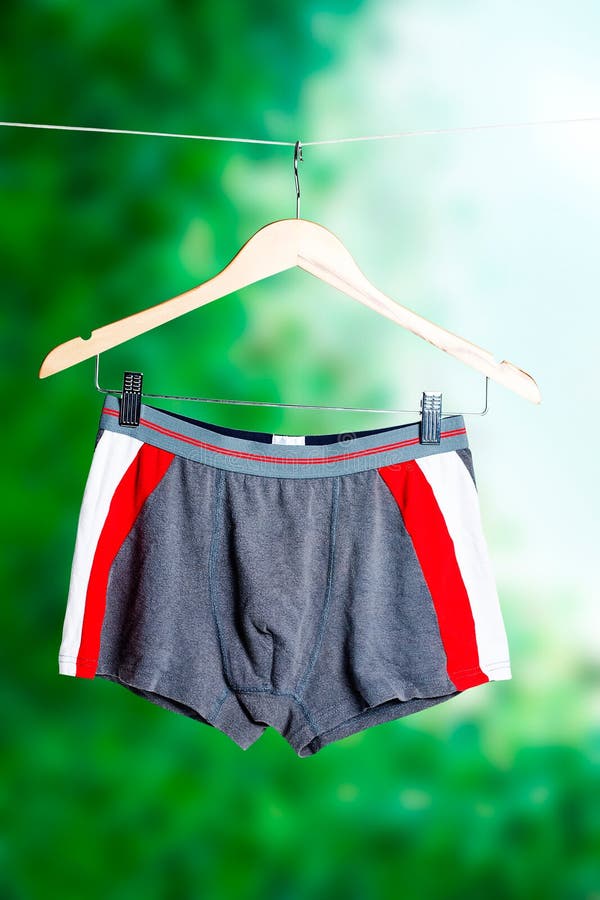 Grey and Red Men S Boxer Briefs Stock Image - Image of horizontal, grey ...