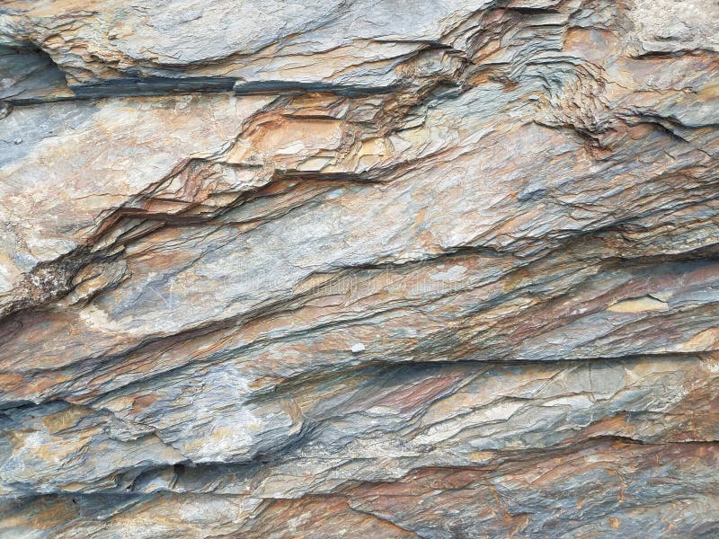 Grey and Red Stone or Boulder Up Close Stock Photo - Image of hard ...