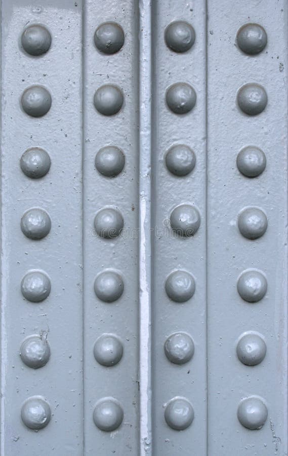Grey rivets stock image. Image of gray, industrial, metal - 1091445
