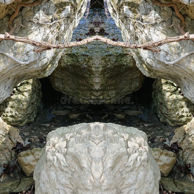 Grey Rock Face Abstract Background Stock Photo - Image of abstract ...