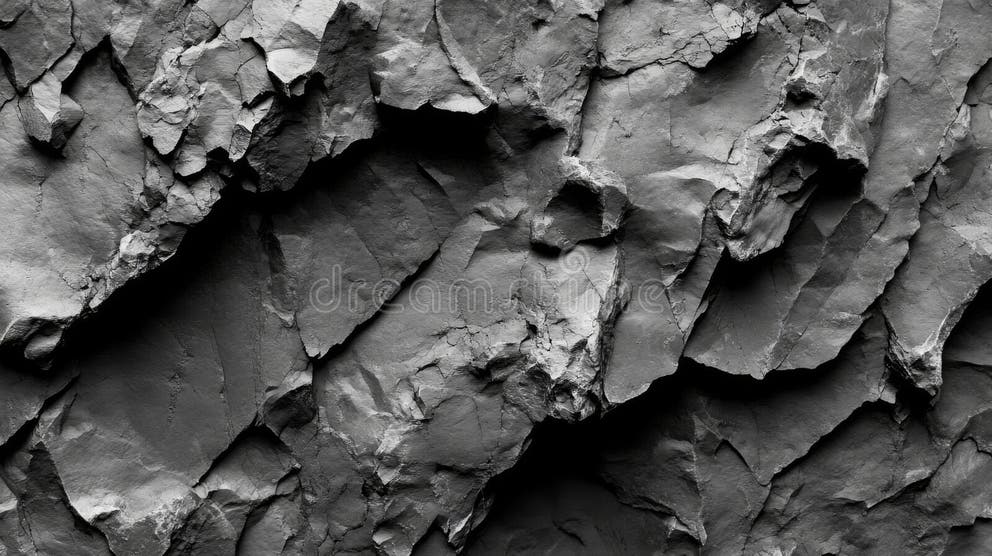 Grey Rock Texture Background Stock Illustration - Illustration of ...