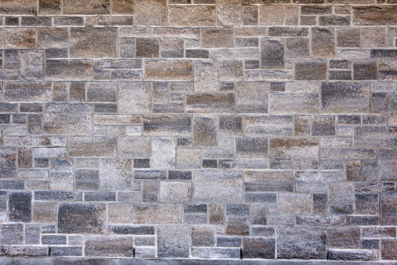 Grey Rock Wall stock photo. Image of color, brick, worn - 67185178