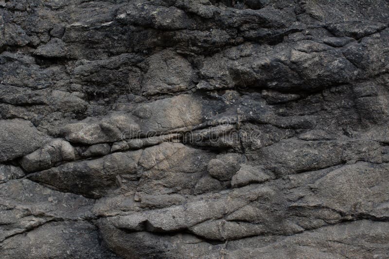Large Grey Rocks and Boulders in Calm Shallow Sea Water, Wide Image ...