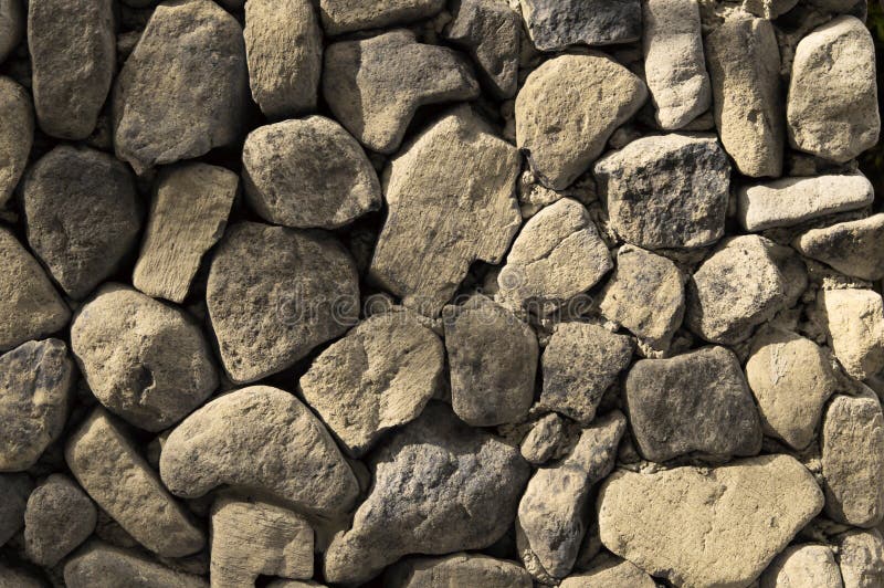 Grey Rock Wall Texture stock photo. Image of rock, grey - 67361218
