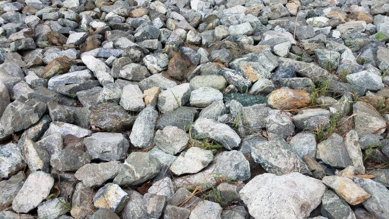 Grey Rocks or Stones or Boulders or Background Stock Photo - Image of ...