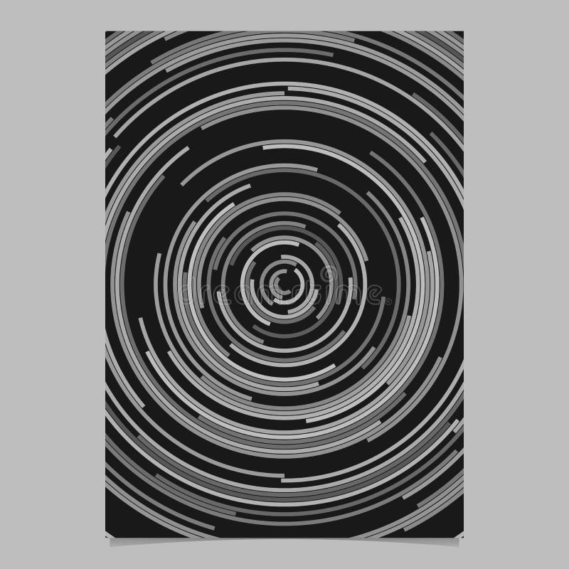 Grey Round Abstract Brochure Background Template from Concentric ... Grey Round Abstract Brochure Background Template from Concentric ...