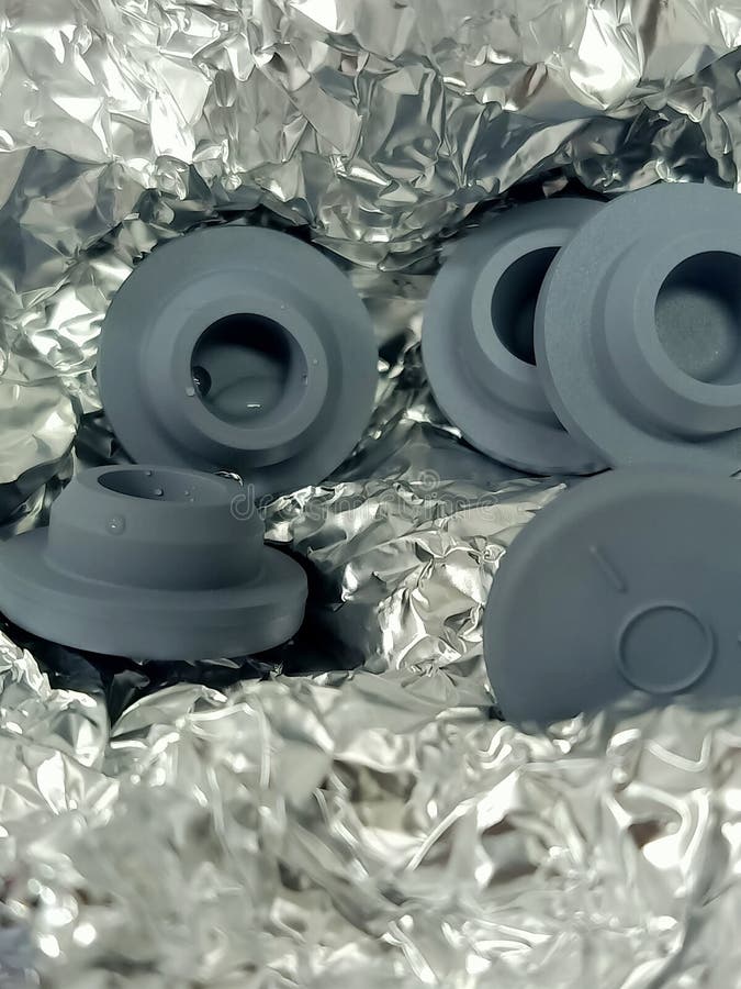 Grey Rubber Cover Inside Aluminum Stock Image - Image of vehicle, hand ...