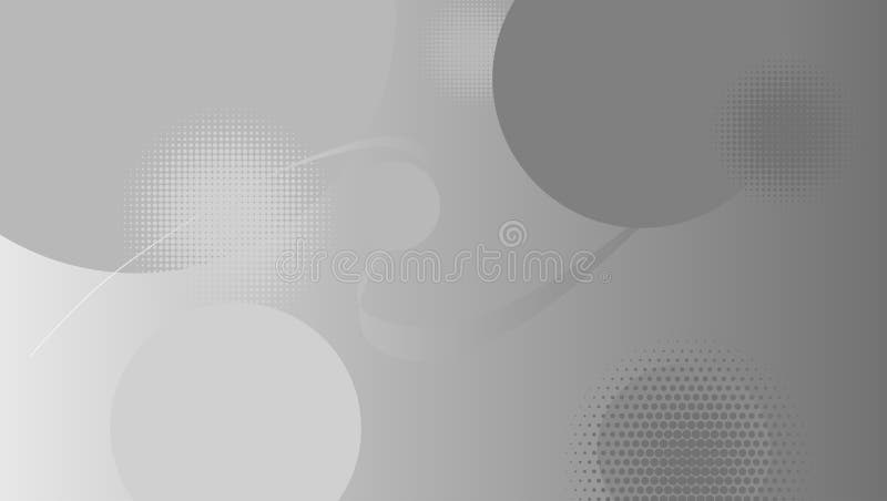 Grey Scale Abstract Background. Simple Geometric Shapes. Minimalistic ...