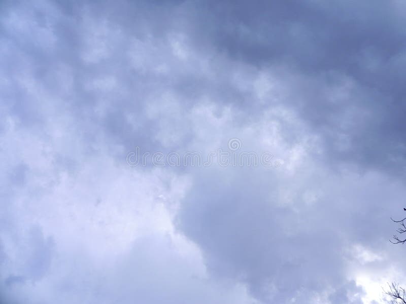 Grey scale of clouds stock photo. Image of grey, rain - 187317334