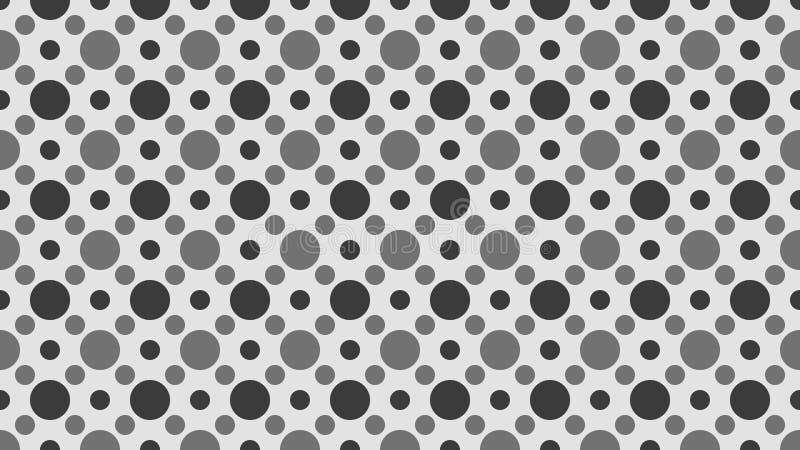 Grey Seamless Circle Pattern Stock Vector - Illustration of swatch ...