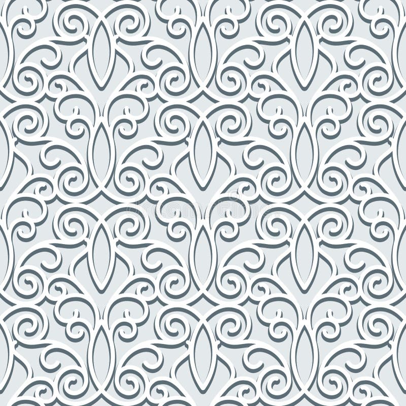 Grey seamless pattern stock vector. Illustration of abstract - 41805691