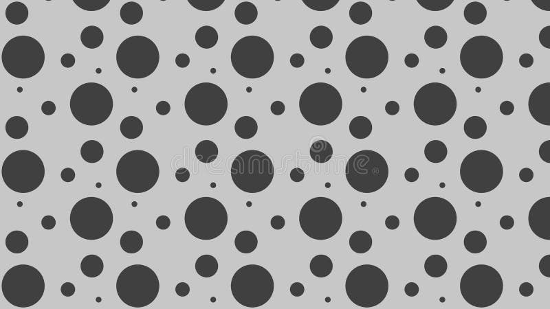 Red Seamless Random Circle Dots Pattern Background Vector Art Stock ...
