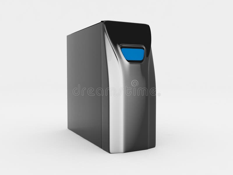 Grey server stock illustration. Illustration of online - 14194699