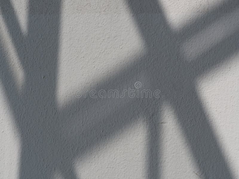 Grey Shadow on a White Wall Stock Photo - Image of clean, buidling ...