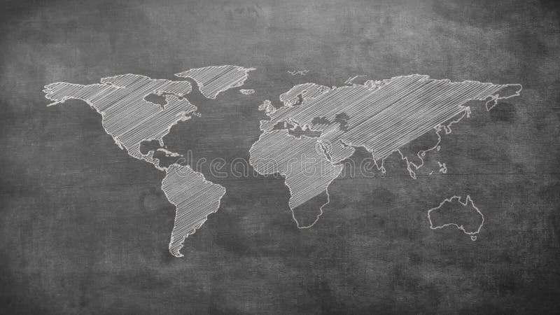 Grey shape of world map stock footage. Video of green - 66664108