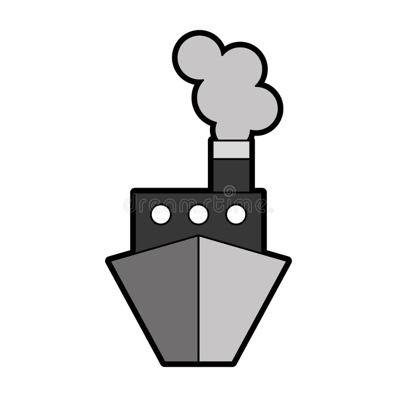 Grey bus cartoon stock vector. Illustration of coach - 93595432