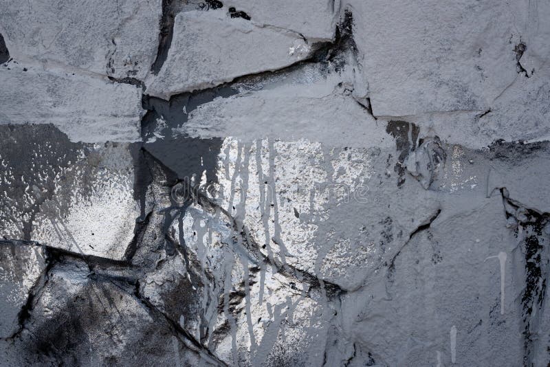 Silver Stone Shiny Detail Wallpaper Stock Photo - Image of material ...