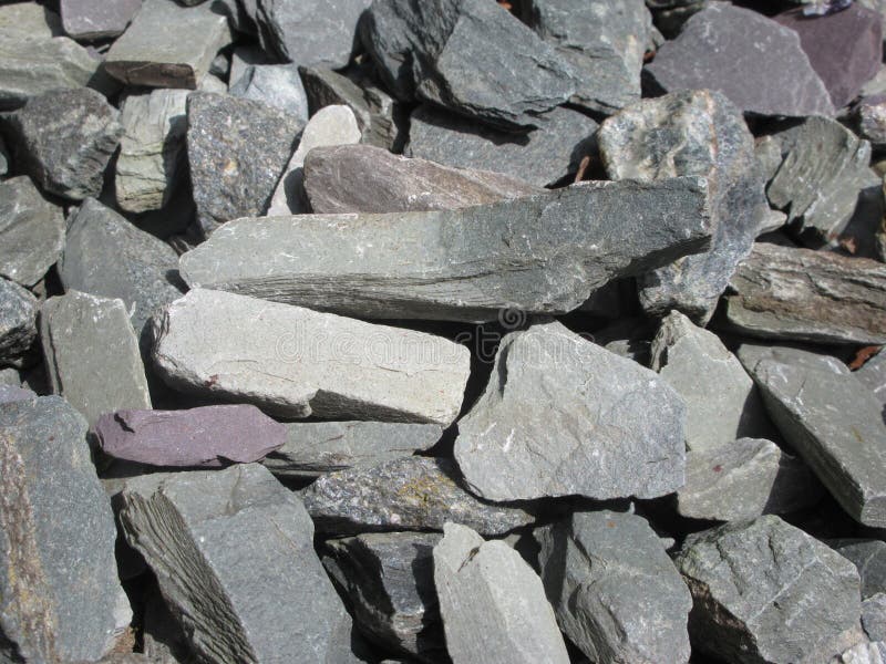Grey slate stock image. Image of slate, landscaping, gray - 93692297