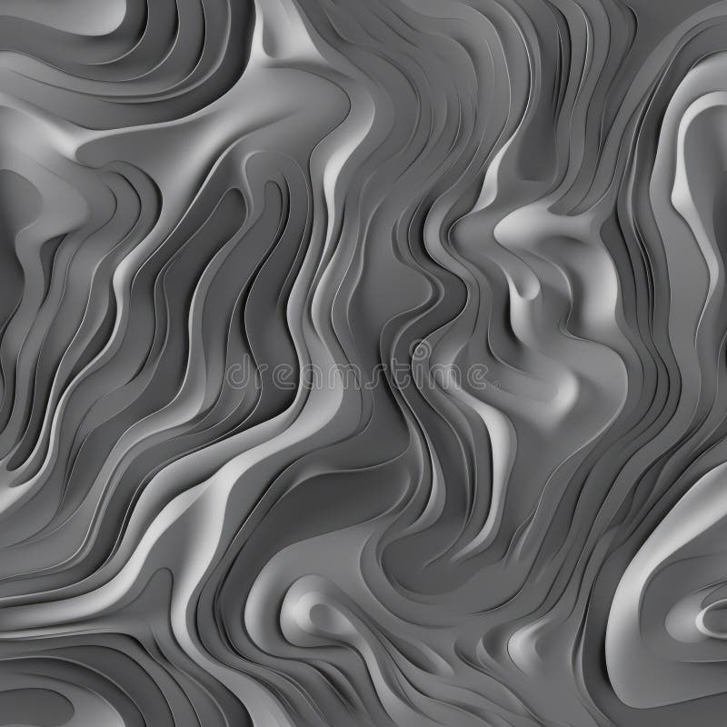 Grey Slime Creative Abstract Photorealistic Texture. Stock Illustration ...
