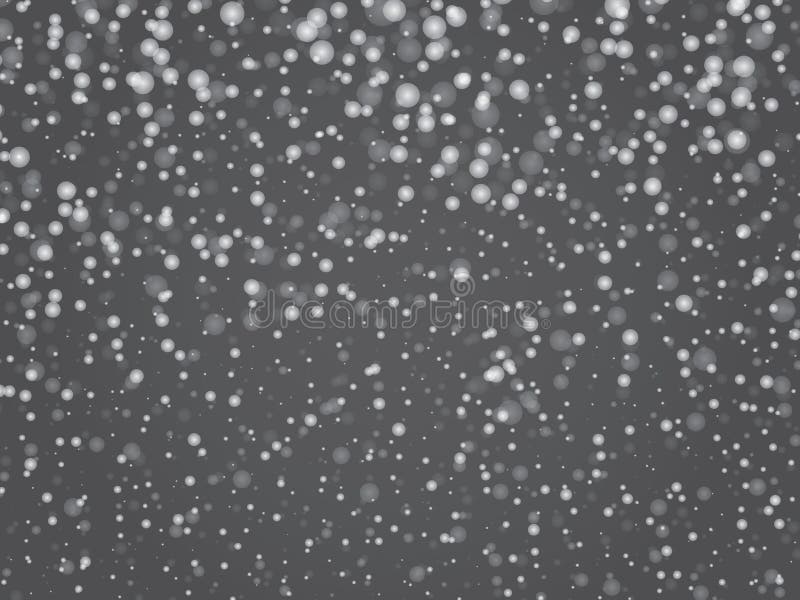 Grey Snow for a Background. Stock Illustration - Illustration of ...