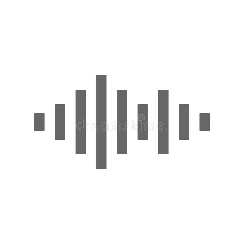 Grey Sound Wave Icon Vector Eps10. Grey Color Sound Wave. Sound Wave ... Grey Sound Wave Icon Vector Eps10. Grey Color Sound Wave. Sound Wave ...