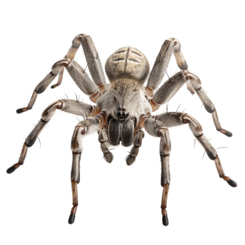 Spider on Transparent Background Stock Photo - Illustration of wildlife ...