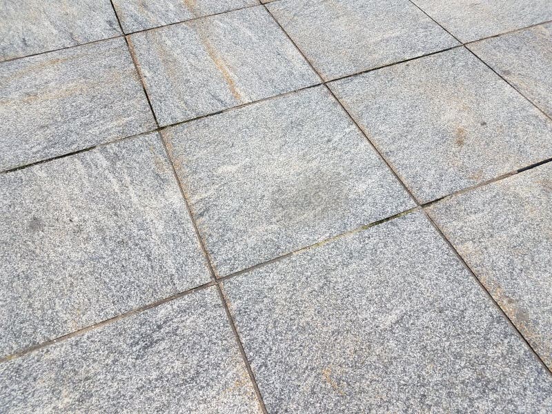 Grey Square Floor Tiles on the Ground or Background Stock Photo - Image ...
