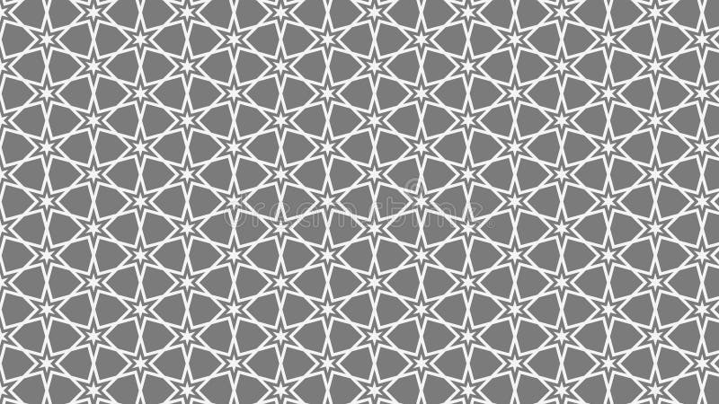Grey Star Pattern Vector Graphic Stock Vector - Illustration of textile ...