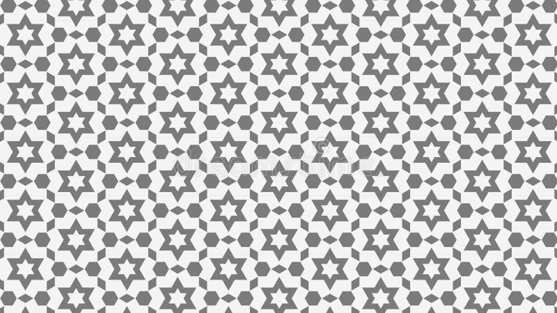 Grey Stars Background Pattern Stock Vector - Illustration of symbols ...