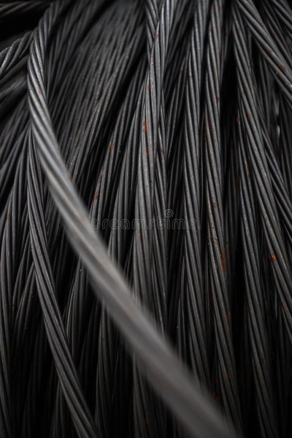 Steel cable background stock image. Image of background - 168567453
