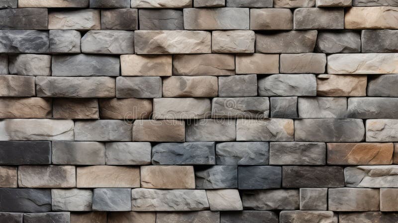 Grey stone block wall stock image. Image of natural - 368961161