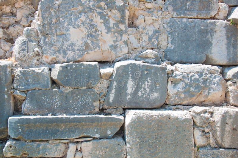 Grey stone blocks wall stock image. Image of grunge - 173895239