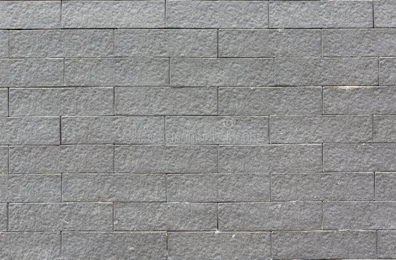 Grey Stone Tile Texture Brick Wall Stock Photo - Image of interior ...