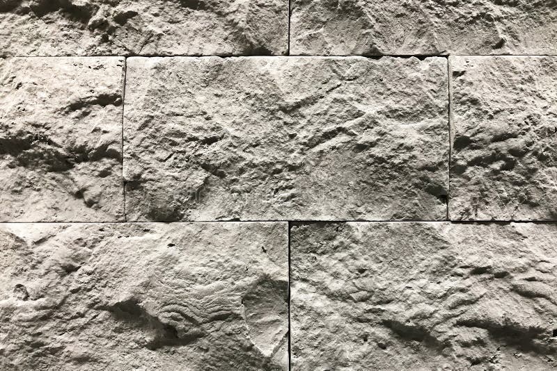 Grey Stone Wall with a Beautiful Pattern Texture Stock Image - Image of ...