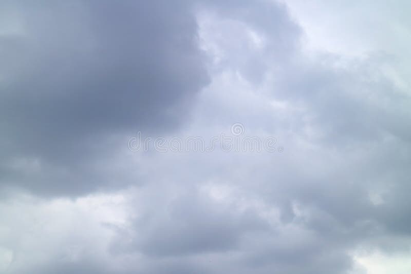 Grey Storm Clouds before the Heavy Rain for Background Stock Photo ...