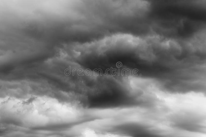Grey storm clouds stock image. Image of grey, thunderstorm - 170753825