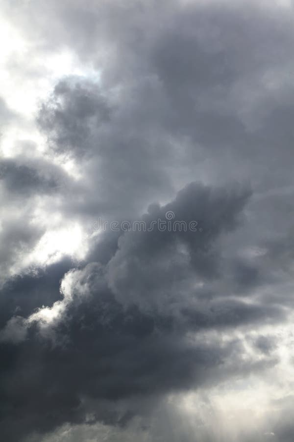 Storm clouds stock photo. Image of stormy, grey, vertical - 27793826