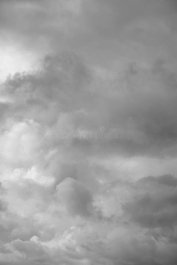 Grey storm clouds stock image. Image of cloudsquot, gale - 167192939