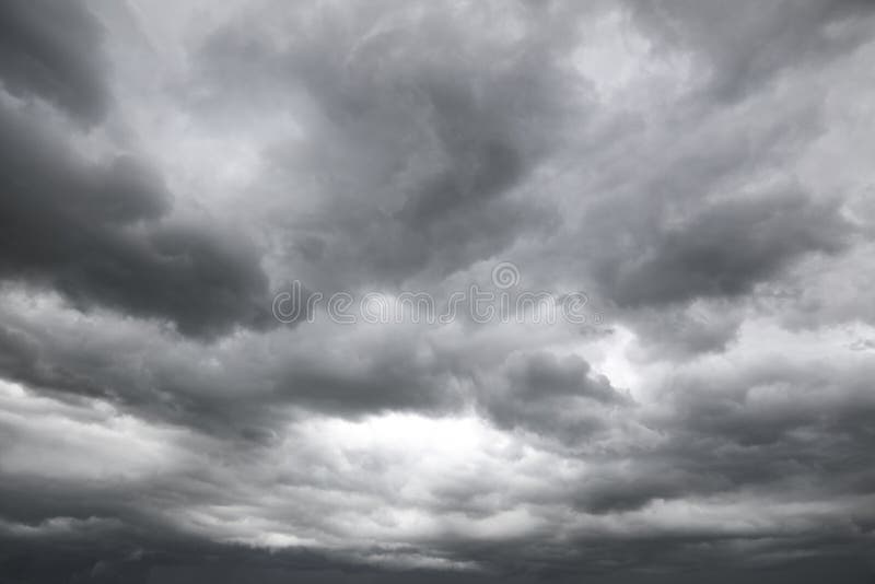 Grey storm clouds stock photo. Image of dark, thunderstorm - 240001936