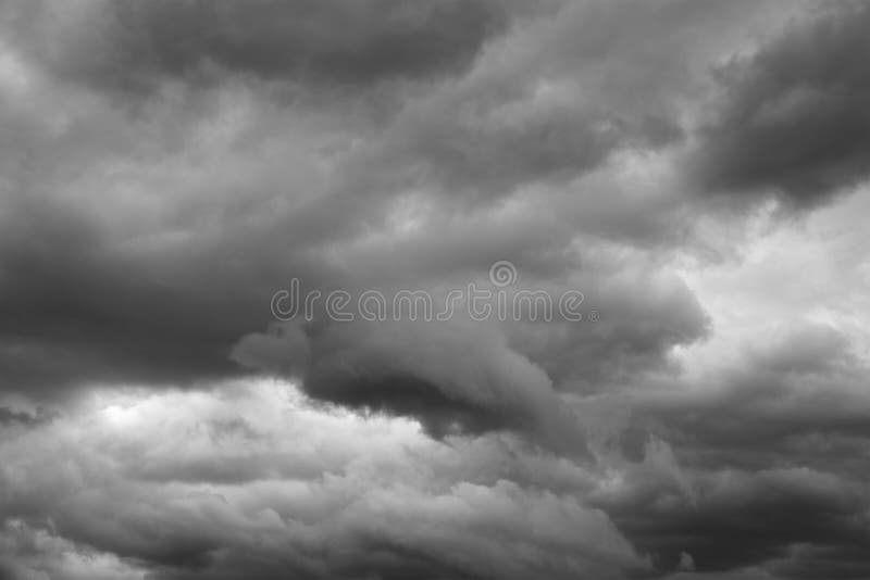 Grey storm clouds stock image. Image of meteorology - 246125199