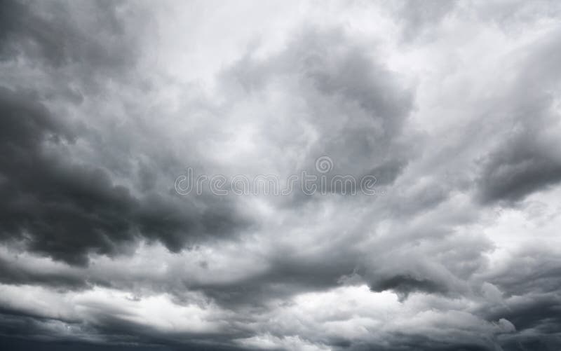 Grey storm clouds stock photo. Image of heaven, thundercloud - 250362290
