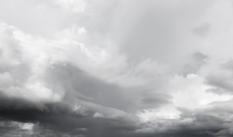 Grey storm clouds stock image. Image of cloud, stormy - 256599517