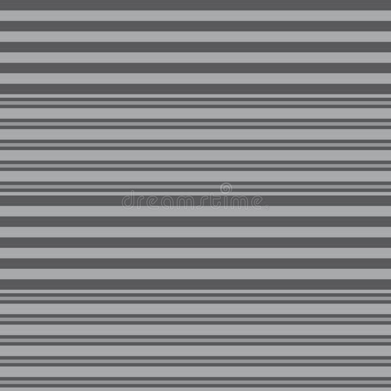 Grey Stripe Seamless Pattern Background in Horizontal Style Stock ...
