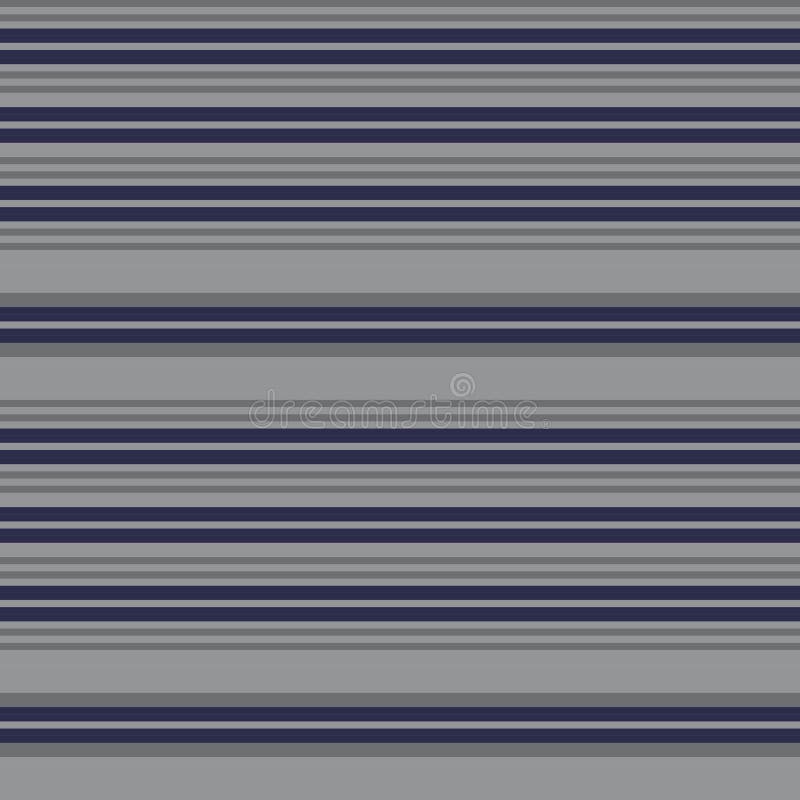 Grey Stripe Seamless Pattern Background in Horizontal Style Stock ...