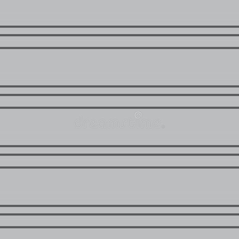 Grey Stripe Seamless Pattern Background in Horizontal Style Stock ...