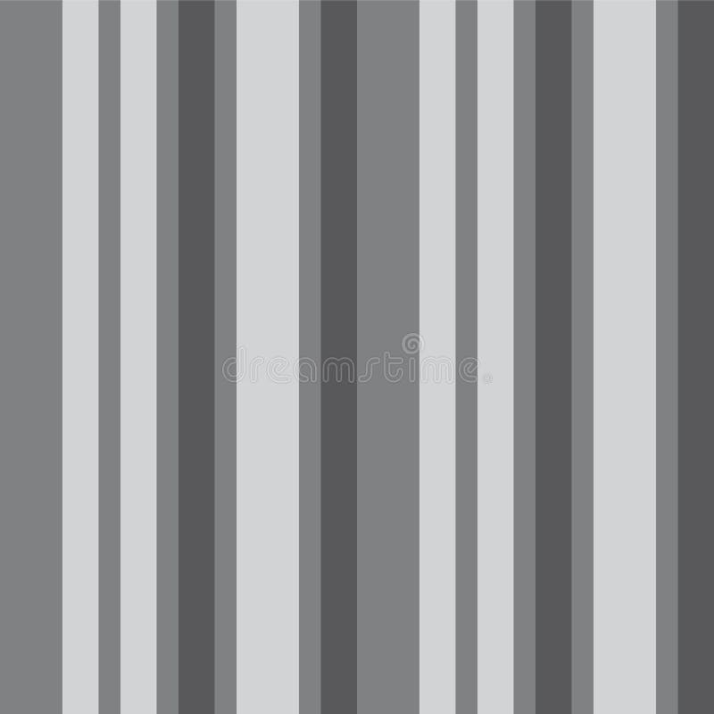 Grey Stripe Seamless Pattern Background in Vertical Style Stock Vector ...