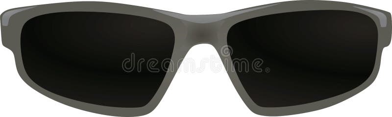 Front Side View Black Sunglasses Stock Illustrations – 75 Front Side ...